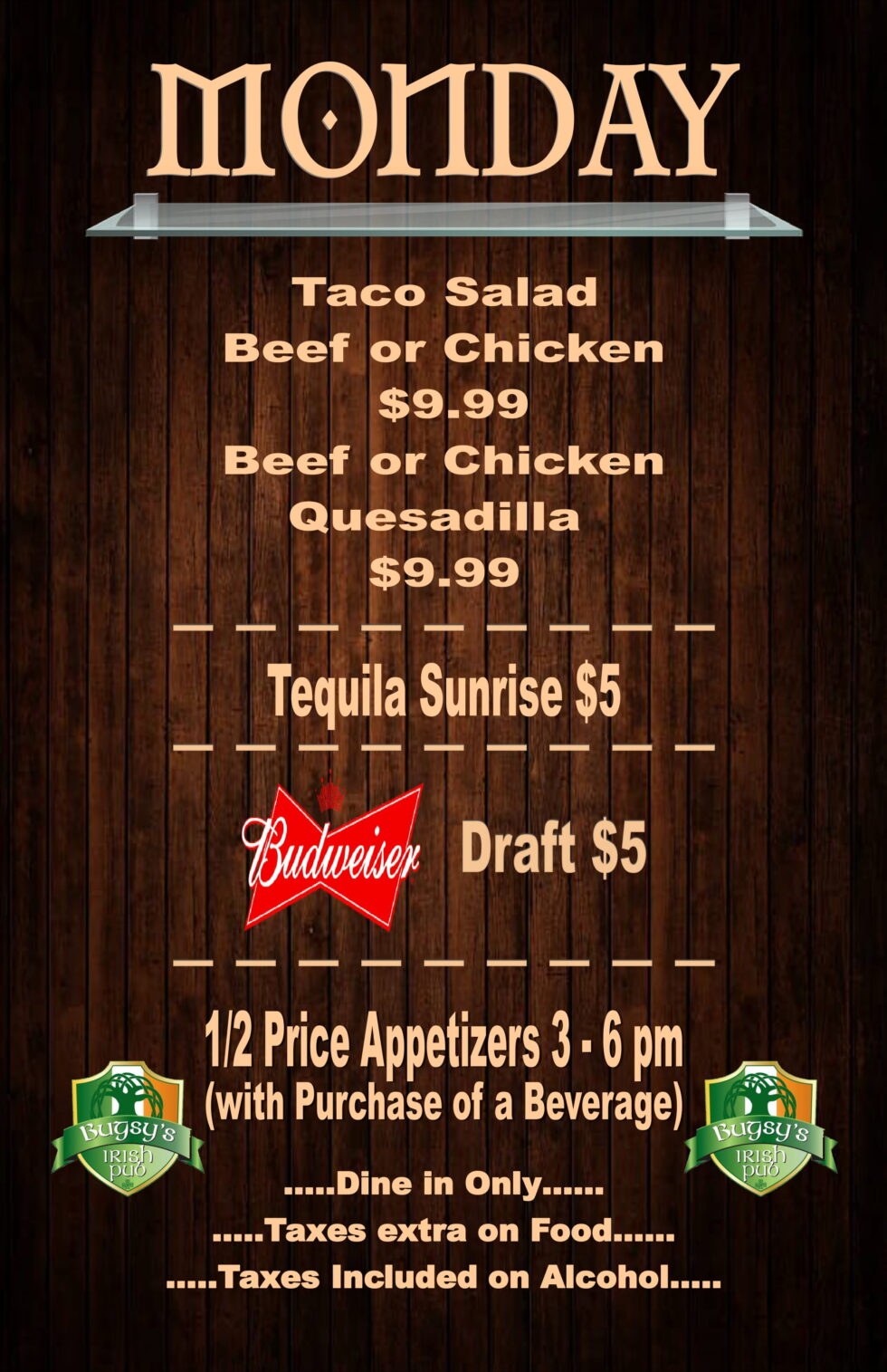 Bugsy's About - Smitty's Restaurant & Bugsy's Irish Pub